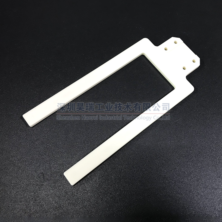 Alumina Ceramic mechining fork wafer transfer end-effector for ...